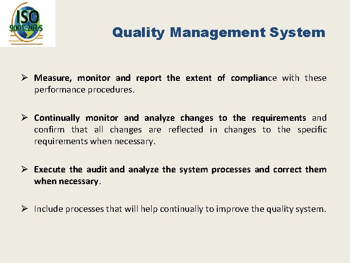 Ims INTEGRATED MANAGEMENT SYSTEM Objective of this lecture