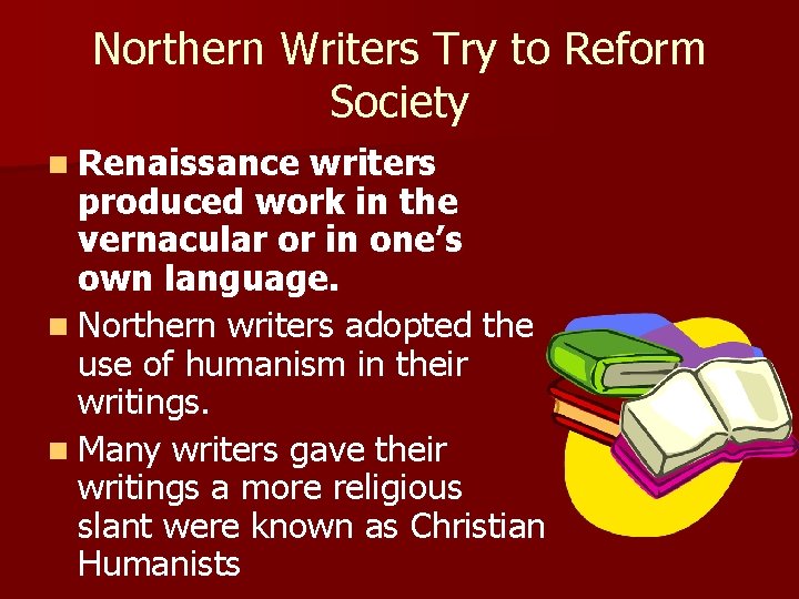 Chapter 17 Section 2 The Northern Renaissance Setting