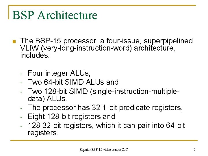 Equator BSP15 Videocentric So C By Anastasia Christou