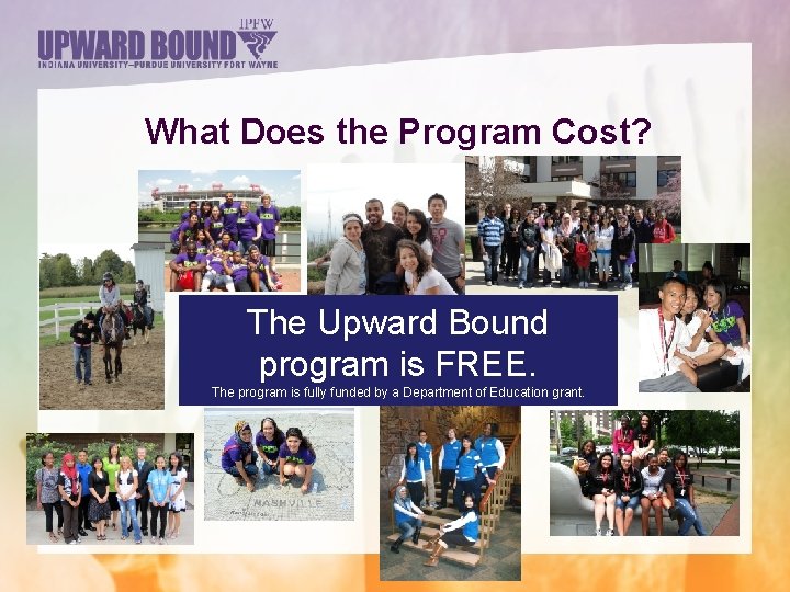 College Preparation Program What is Upward Bound A