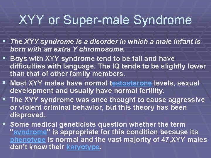 Autosomal Chromosomal Disorders Human Genetic Disorders There are