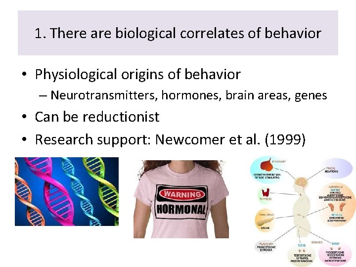 Foundations of the Biological Level of Analysis 1