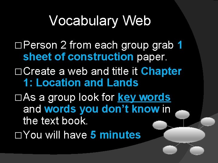 Quick Map Draw an outline of the North