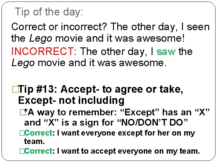 English III Unit 4 Day 16 Gatsby chapt