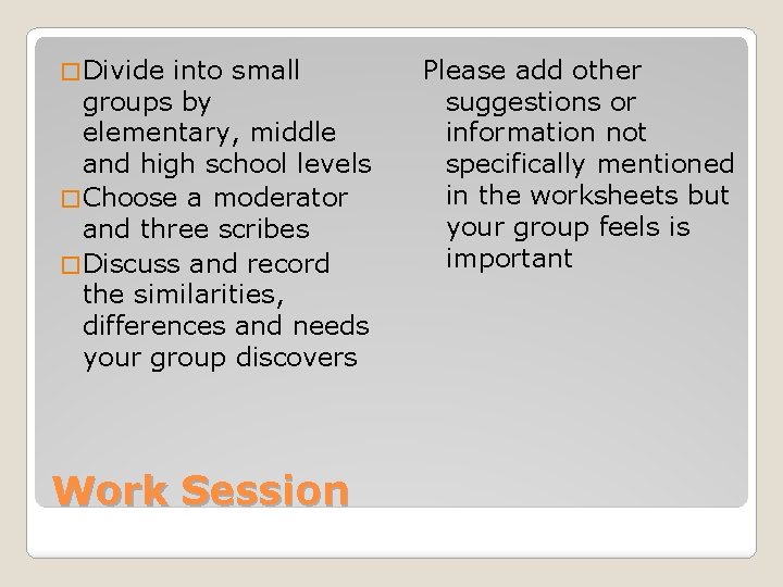 Welcome MSAAC General Membership Meeting The Digital Divide