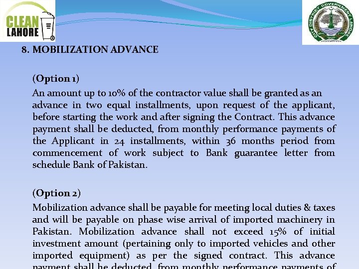Progress for Outsourcing of Solid Waste Management Functions