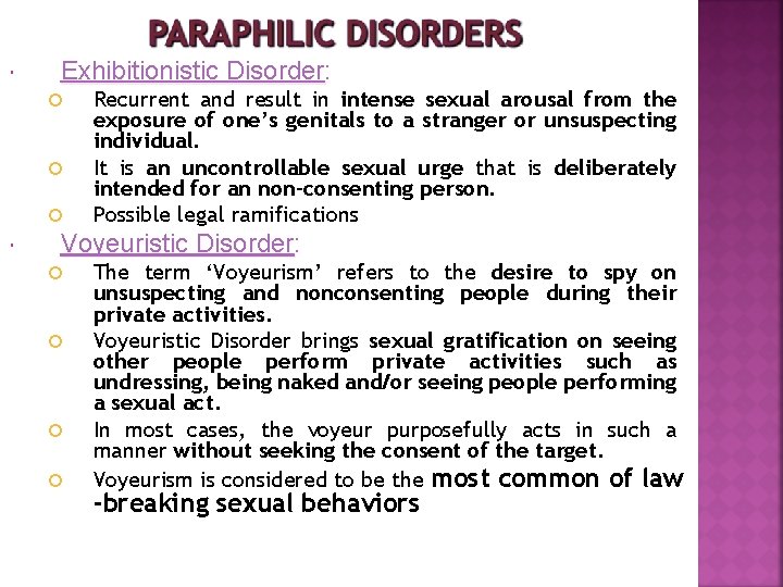 Chapter 11 Para abnormal philia attraction To be