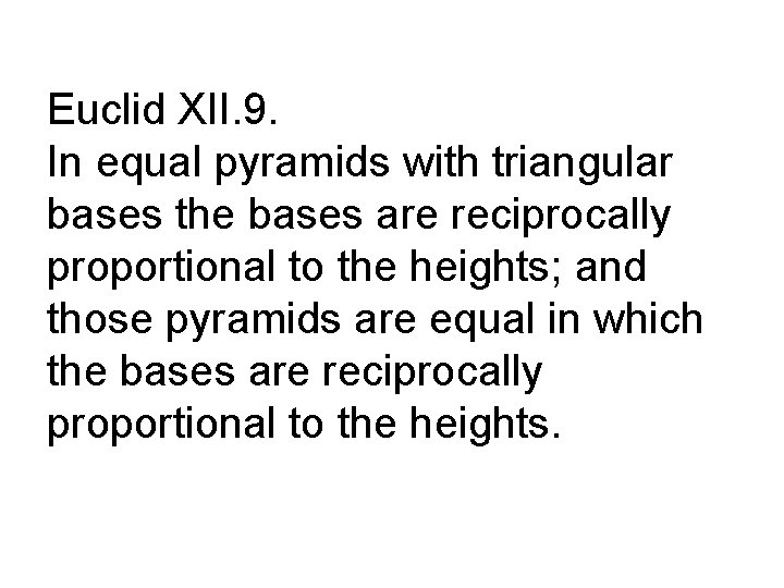 Euclids Elements Book XII Euclid XII 1 Similar