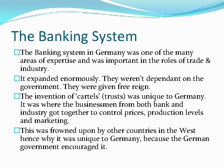 The Development of the German Economy 1871 1900
