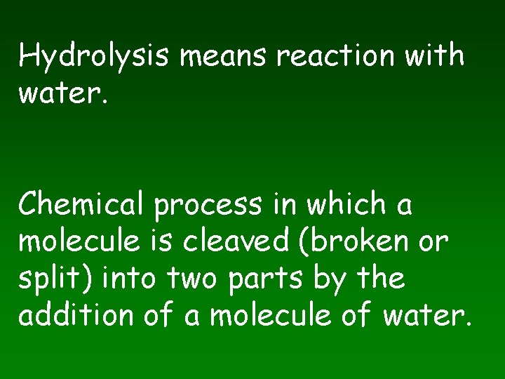 Photosynthesis Energy is the ability to do work