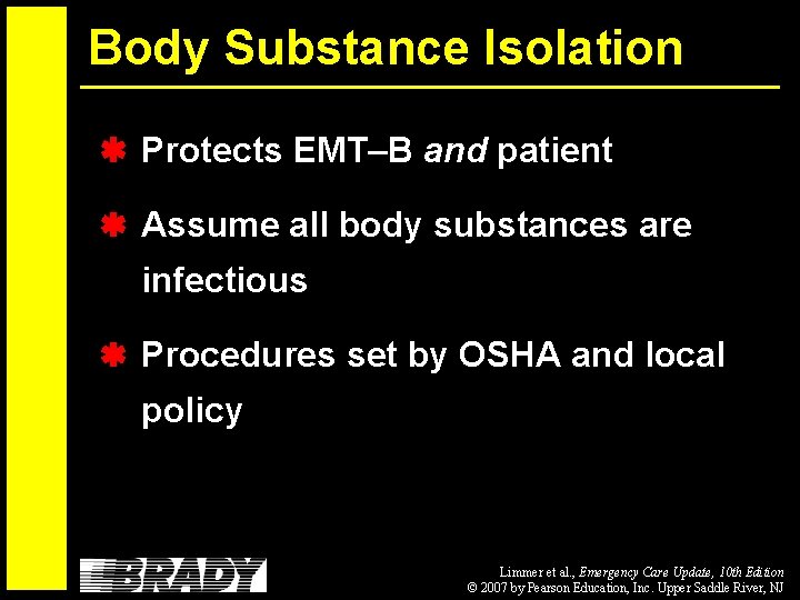 CHAPTER 2 The Well Being of the EMTBasic