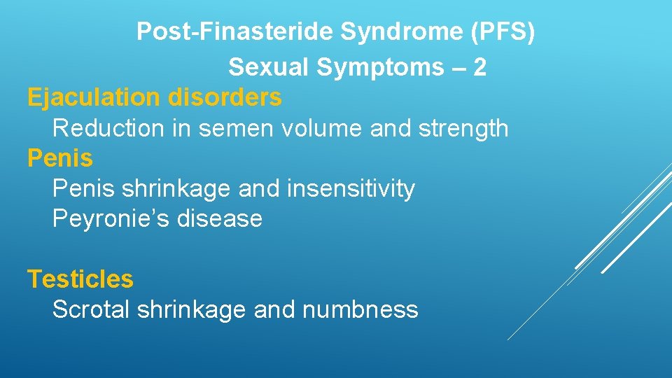 SIDE EFFECTS OF 5 ALPHAREDUCTASE INHIBITORS GEORGES DEBLED