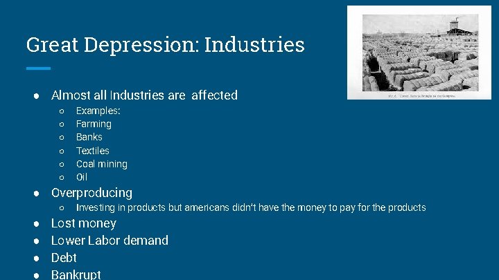 Great Depression Great Recession Overview People have been