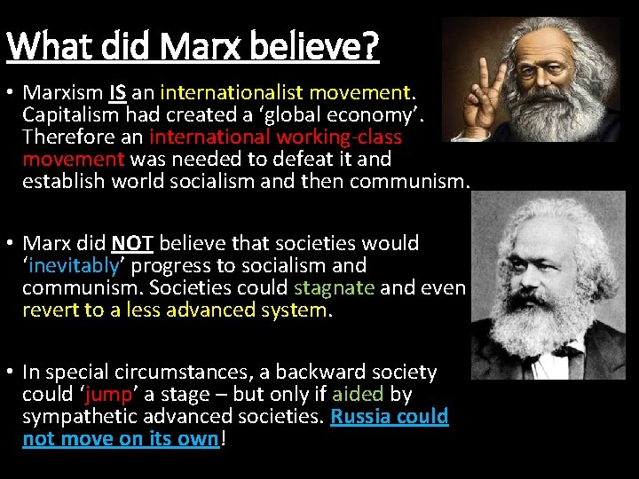 What role did ideology play in Stalins rise