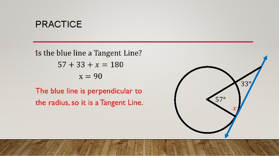 10 2 LINES TANGENT TO A CIRCLE View