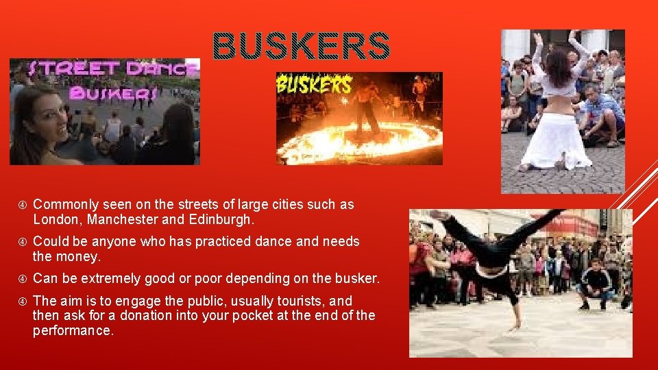 DANCE PROGRESSION ROUTES A presentation by Samuel Murray