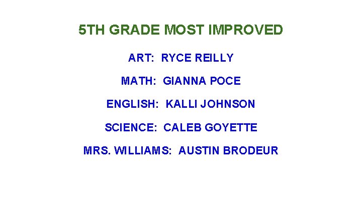 Awards Assembly Quarter 1 Quarter 1 Awards SHINING