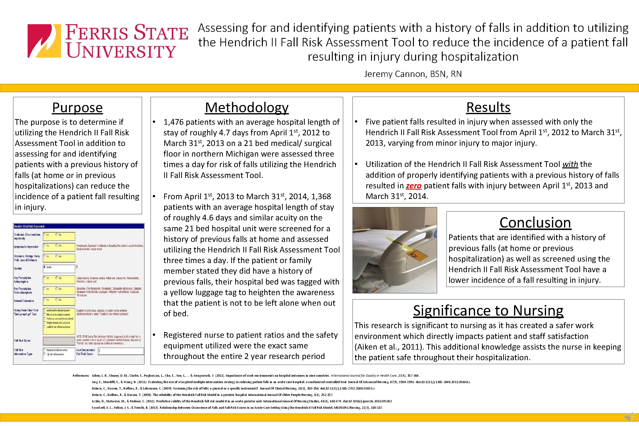 Assessing for and identifying patients with a history