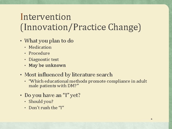 Revise PICO Literature Review PICO Refinement Debra D