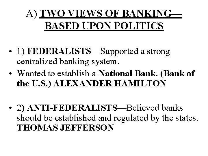 CHAPTER 10 MONEY AND BANKING SECTION 1 MONEY