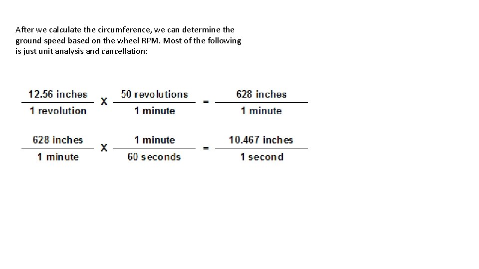 The first concept to understand is figuring out