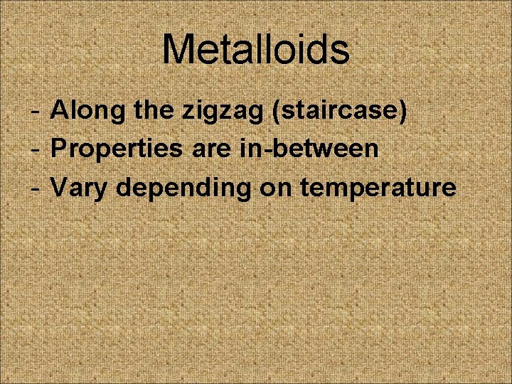 The Periodic Table How is it organized You