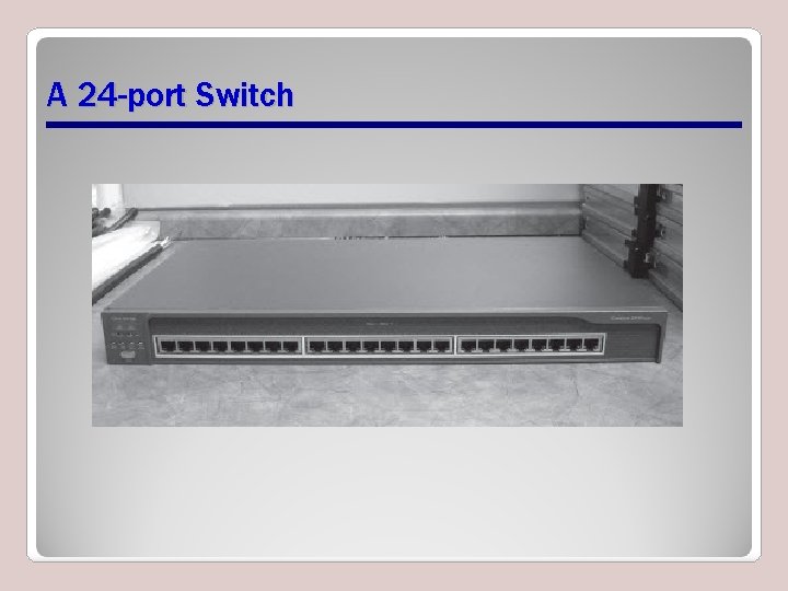 Networking Devices Lesson 6 Objectives Exam Objective Matrix