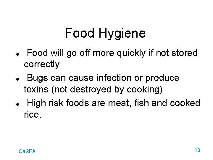 Introduction to Food Waste Cambridge Sustainable Food Alliance