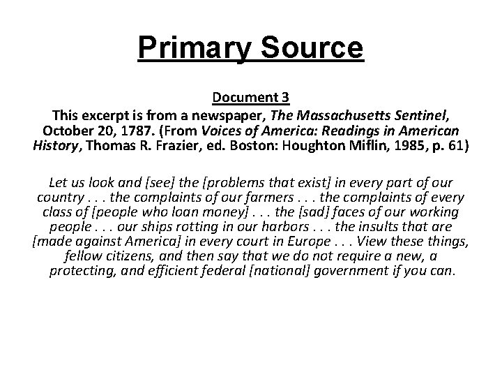 Chapter 3 and 4 Exam Documents Map of
