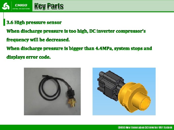 VRF Refrigerant Circuit System Contents I Internal structure