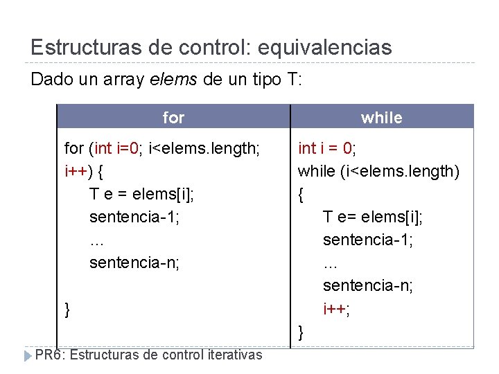 Prctica 6 Estructuras de control iterativas Fundamentos de