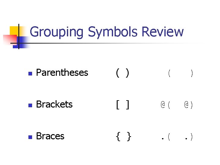 Teaching and Learning of the Nemeth Braille Code