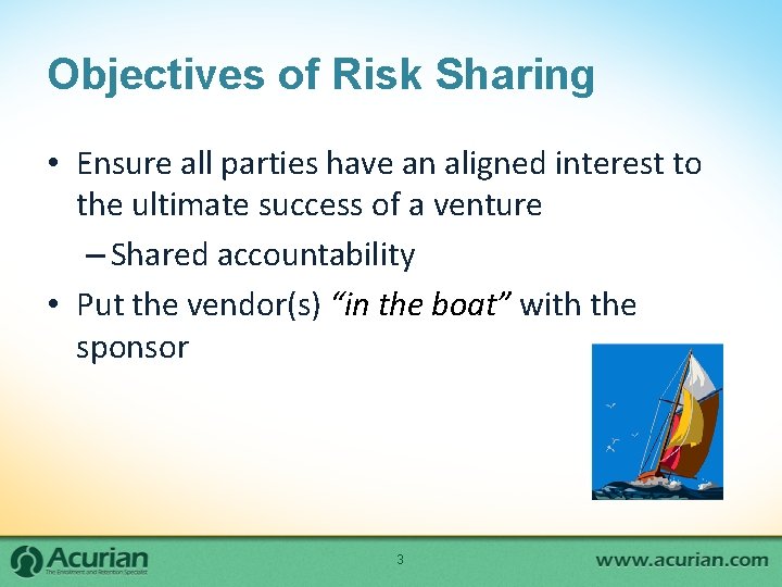 Risk Sharing in Drug Development Richard Malcolm Ph