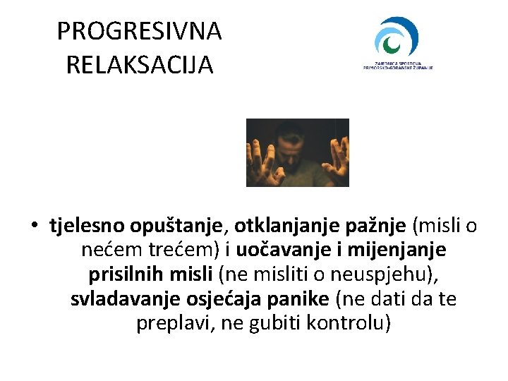 RELAKSACIJA U SPORTU JASNA LULI DRENJAK prof RELAKSACIJA