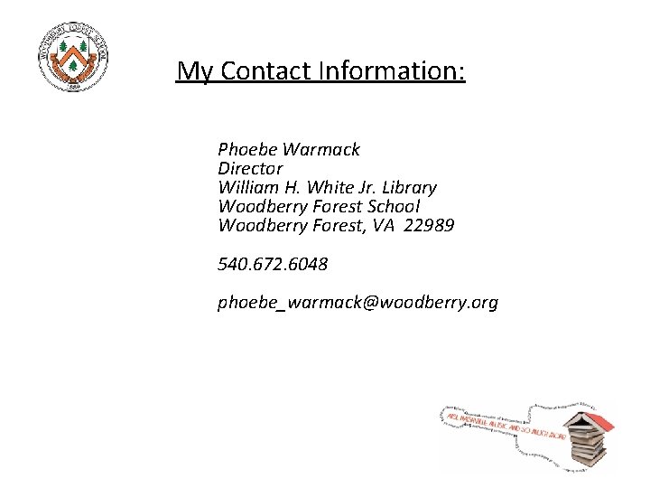 Phoebe B Warmack Director William H White Jr