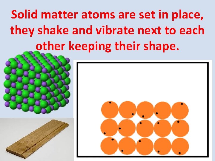 Aim How do Solids Liquids Gases behave at