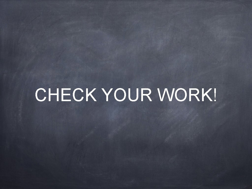 A final few points on Q 1 A