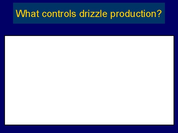The importance of precipitation in marine boundary layer