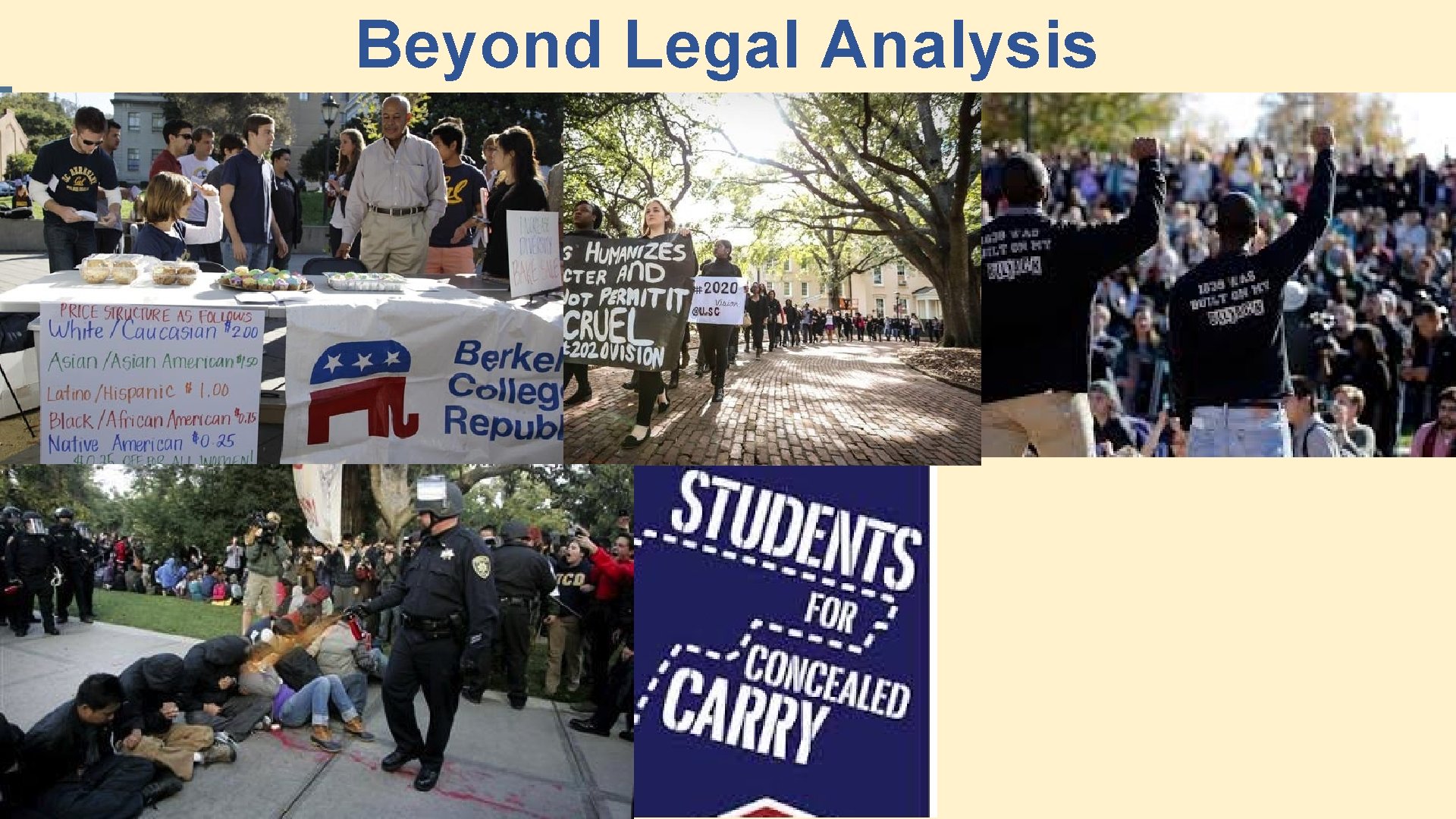 First Amendment on the College Campus Neal Hutchens