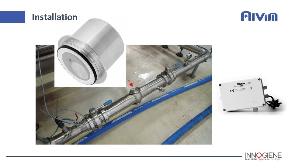 Biofilm detection in CIP systems in realtime 1