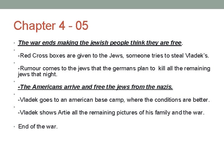 MAUS BOOK II Notes Chapter Summary Chapter 1