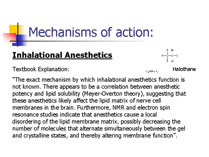 Ion Channels are responsible for the membrane potential