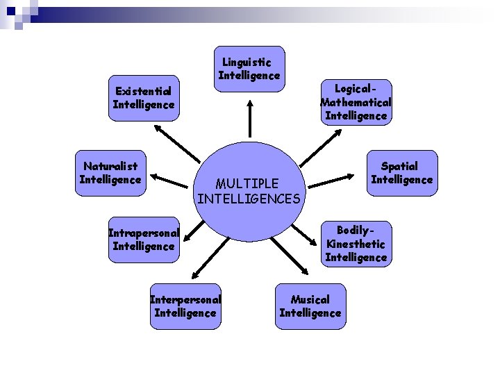 KURIKULUM BERBASIS KECERDASAN ANAK MULTIPLE INTELLIGENCES Howard Gardner