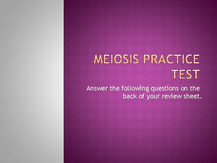 Cells Alivehttp cellsalive commeiosis htm Meiosis animation http