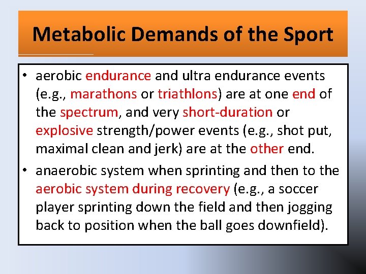 1 Athlete Needs Analysis William J Kraemer Ph