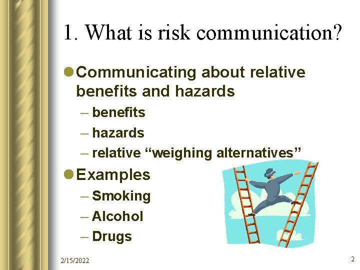 Communicating about Risks Phillip G Clampitt Ph D