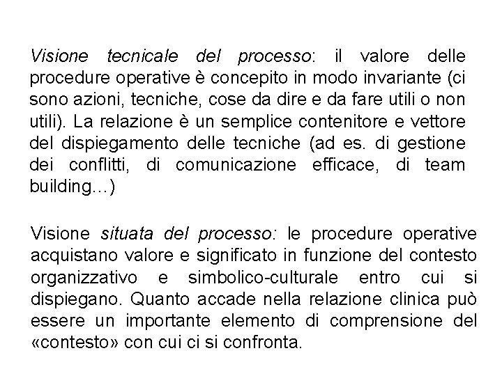 Piano della teoria del processo o della funzione