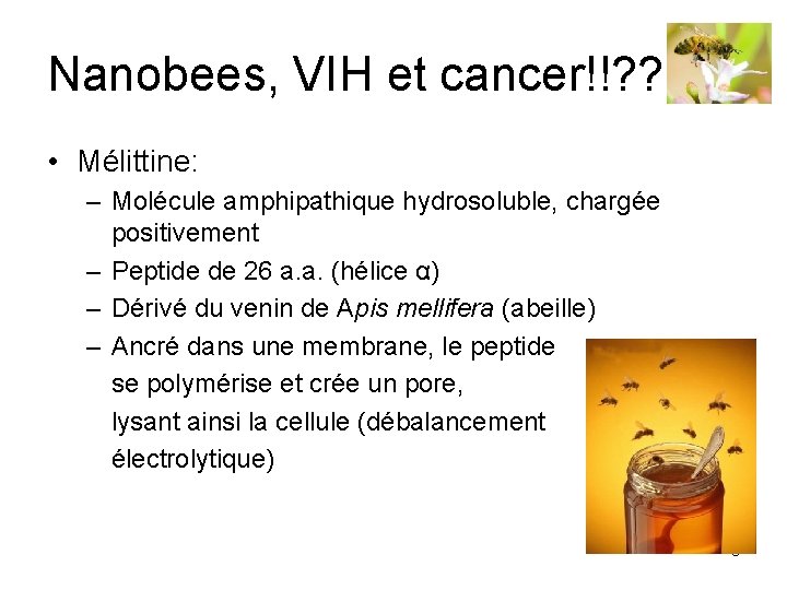 Nanobees VIH et cancer 1 Nanobees et cancer
