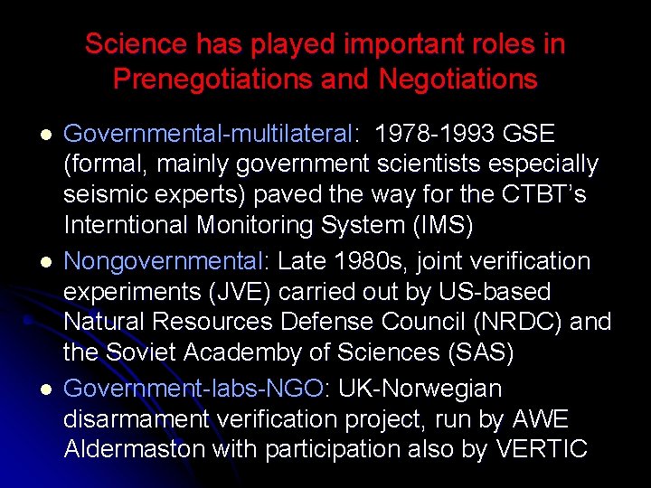 Science and nuclear weapons diplomacy Rebecca E Johnson