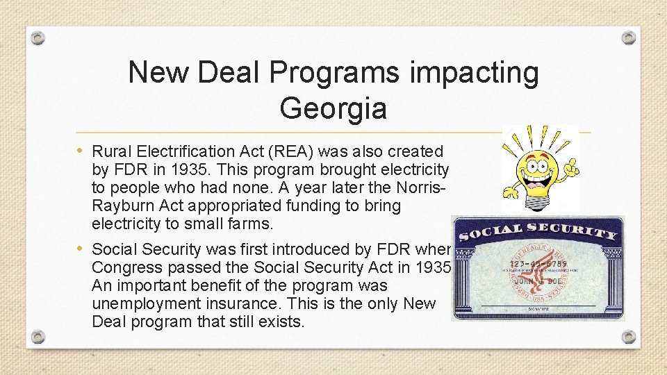 Post WWI Impact The Great Depression The New